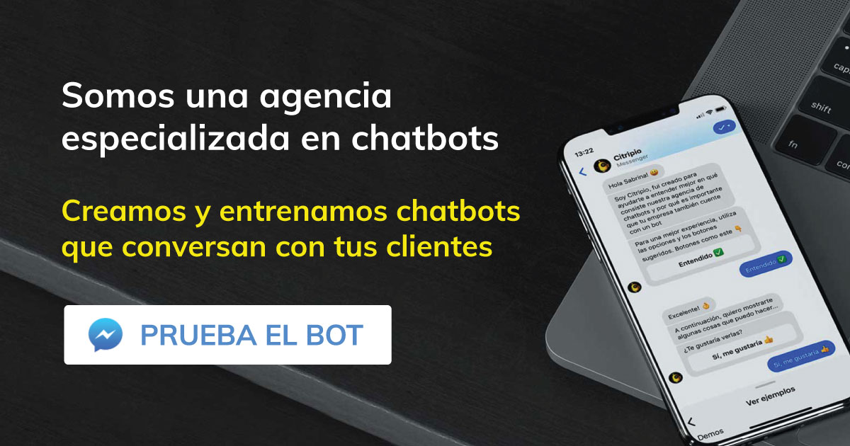Citripio - Somos una agencia especializada en chatbots